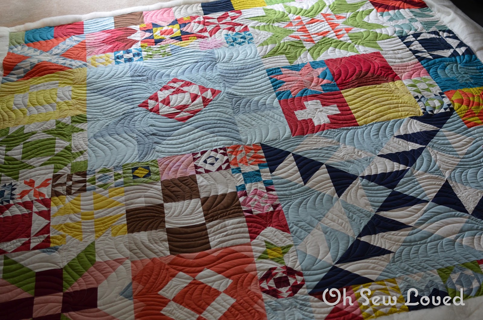 Oh Sew Loved: Betty's Moda Modern Blocks Quilt