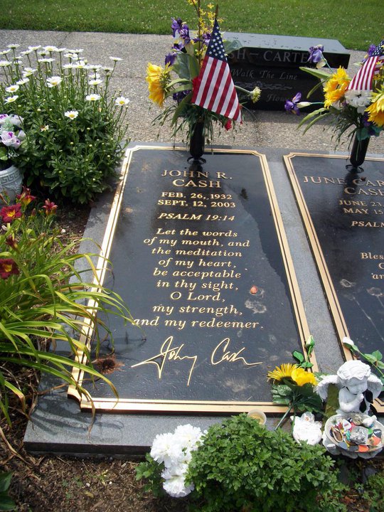 Celebrity Gravesites: Johnny Cash