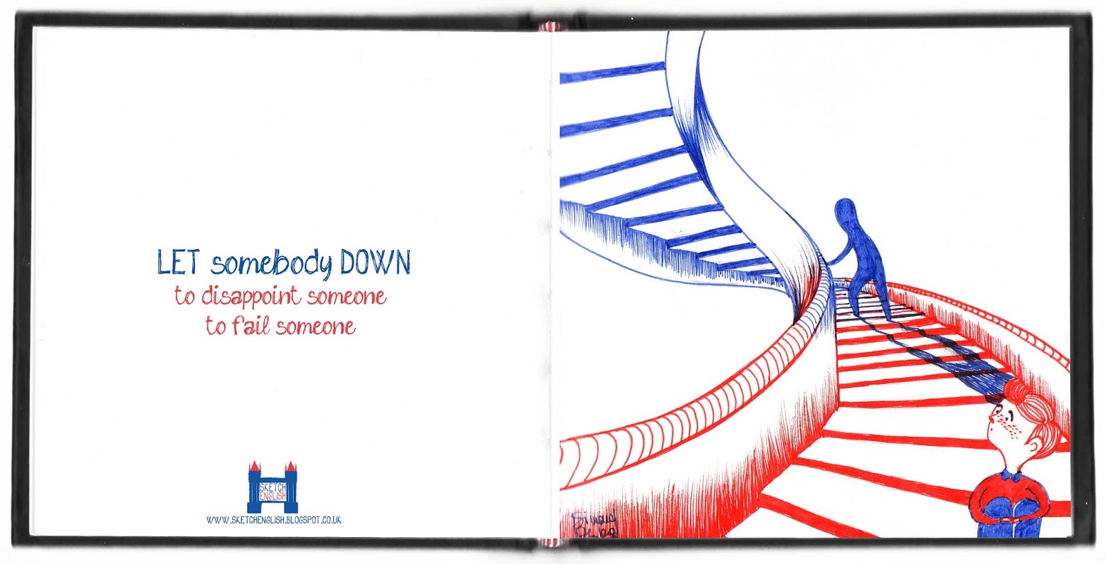 Sketch English: Phrasal Verb: Let sb Down Sketch English: Phrasal Verb: Let sb Down