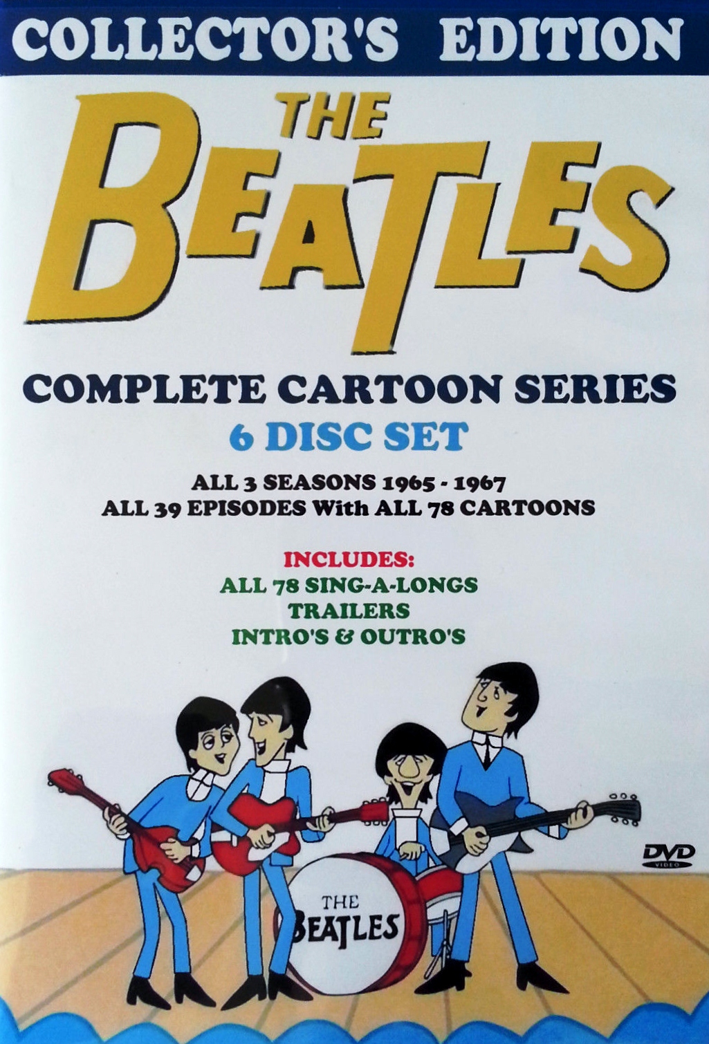 The Beatles Illustrated UK Discography: The Beatles (Cartoon Series ...
