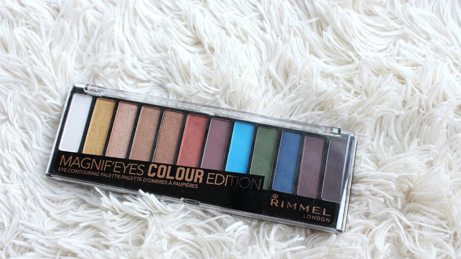Samantha Jane: Rimmel Magnif'eyes Color Edition Palette Swatches