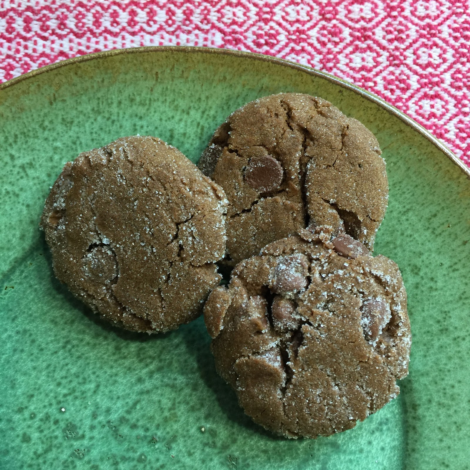 Blue Moon River: Chewy chocolate gingerbread cookies
