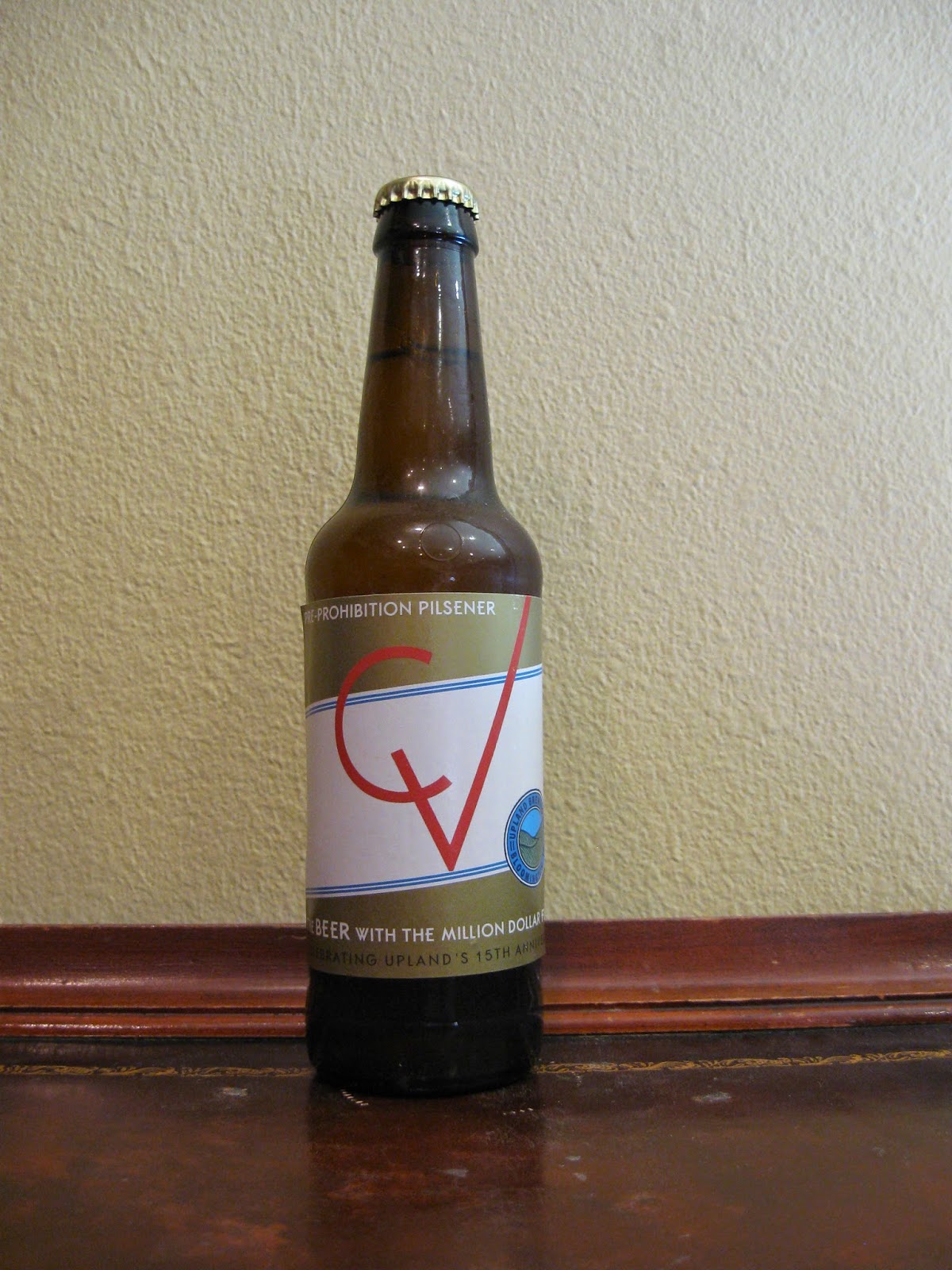Doing Beer Justice: Upland CV (Champagne Velvet) Pre-Prohibition Pilsener