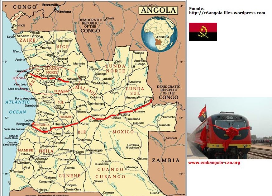 Mundo Rieles: En Angola, se restablece una línea ferroviaria después de ...