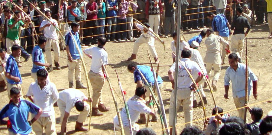 Thoda - The impressive martial art - Pictures | Himachal Pradesh Blog