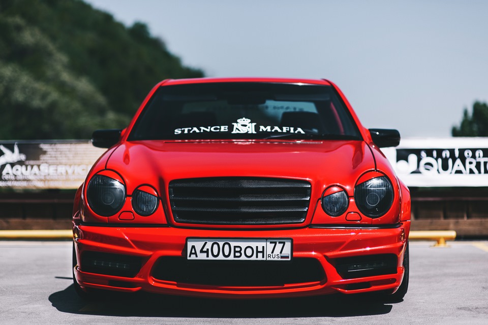 Mercedes-Benz W210 E55 AMG on 20" Kleemann TS-6 Wheels | BENZTUNING