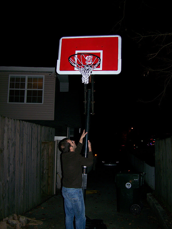 The Dearmans: DIY NCState Backboard
