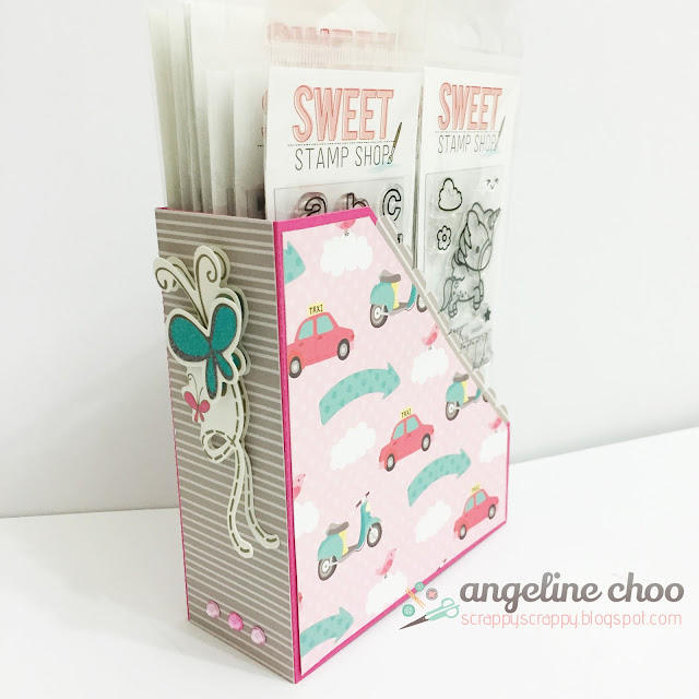 File Folder Box - stamp storage - Scrappy Scrappy