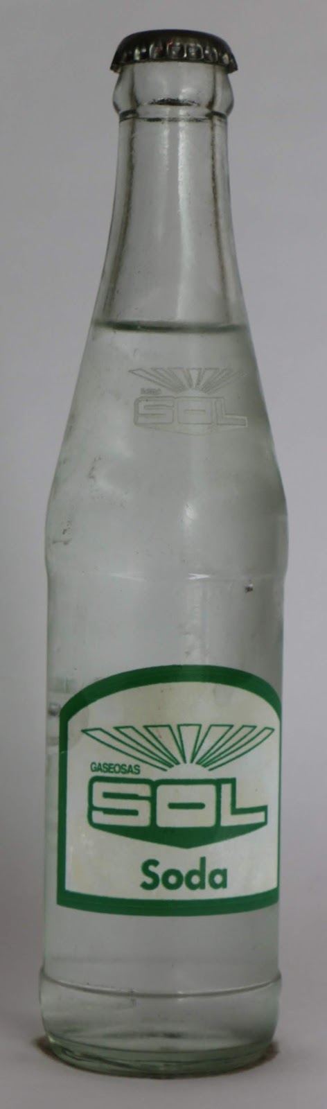 COLECCION BOTELLAS GASEOSAS COLOMBIA: SOL