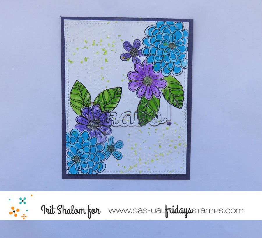 CAS-ual Fridays Stamps: Summer eclipse card tutorial