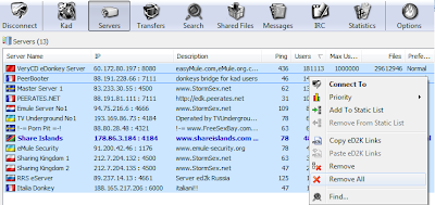 Hersese Geek: Lista aggiornata server eMule sicuri luglio 2011
