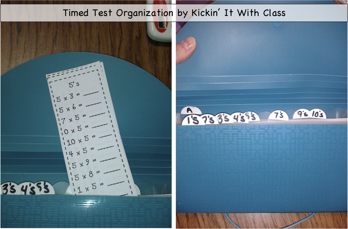 Kickin' It With Class: Organizing Timed Tests