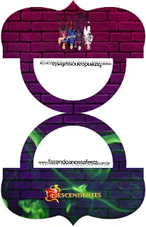 Descendants Party: Free Printable Candy Bar Labels. - Oh My Fiesta! in ...