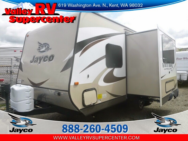 NW RVenture: The 2015 Jayco White Hawk 20MRB at Valley RV Supercenter!