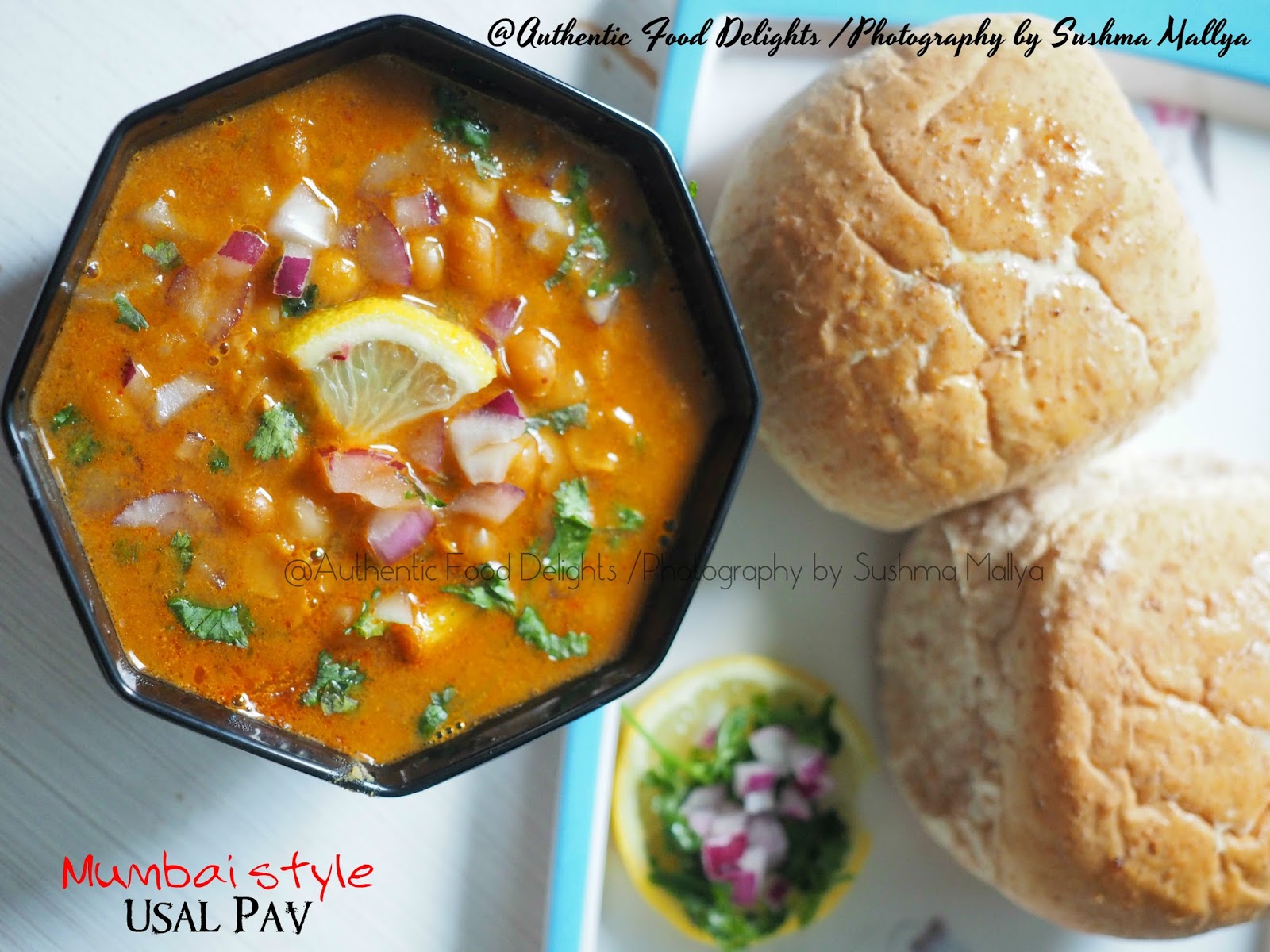 Authentic Food Delights: Mumbai style Usal Pav