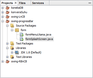PENGENALAN DASAR SWING: CLASS JPROGRESSBAR UNTUK SPLASH SCREEN DI JAVA ...