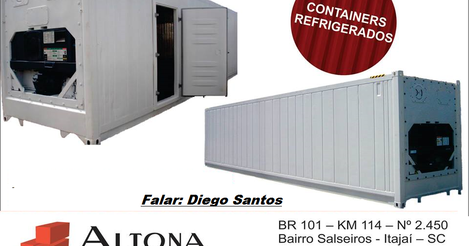 Venda container câmara fria