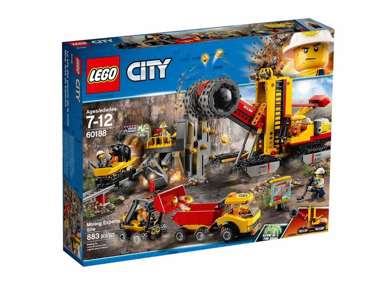 BRICK2018: LEGO SET DATABASE LEGO 60188 Mining Experts Site