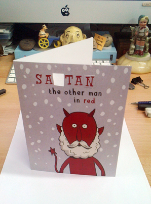 GarrettLife: Satan Christmas Card!