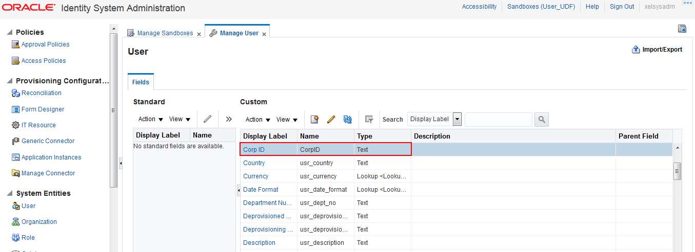 Anand's Oracle Identity Management Blog: OIM 11g R2 PS3 - Adding UDF(User Defined Field) or ...