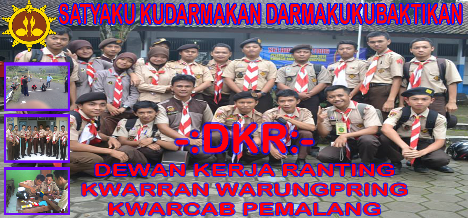 DKR WARUNGPRING: Banner DKR (dewan kerja ranting) pramuka Kwarran ...