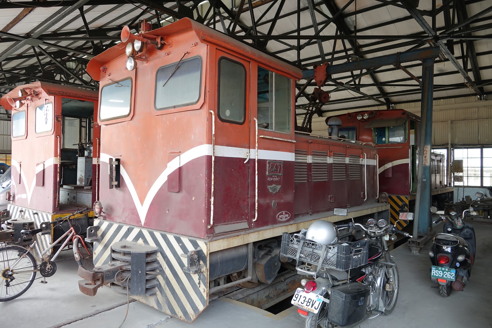 Blair's 鐵道攝影: 日立柴油機車847號 / HITACHI Diesel Locomotive No. 847