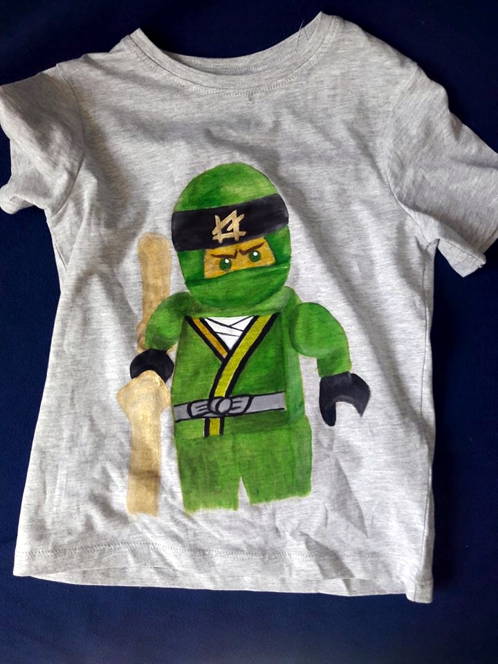 (Handmade) Tricouri pictate pentru copii |Ce sa faci in timpul liber