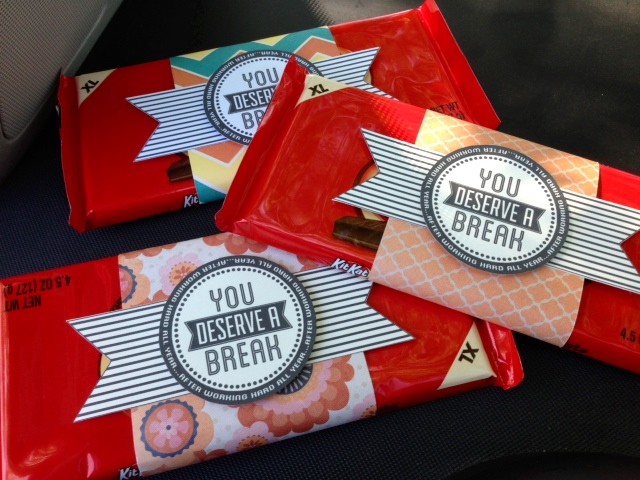 Free Printable You Deserve A Break Kit Kat - prntbl ...