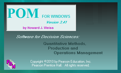 CORPORACIÓN CAPISOFT: POM-QM 3