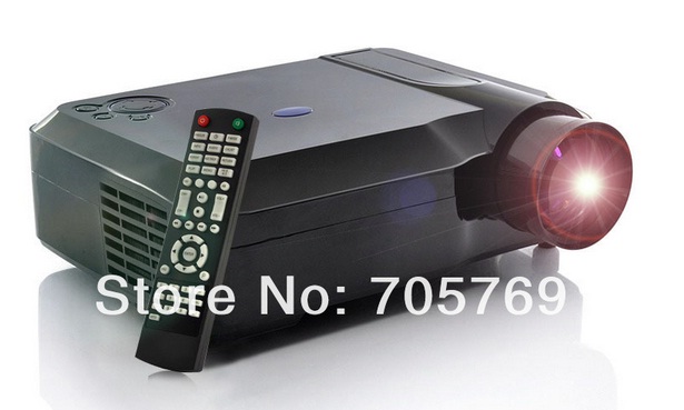 Projetores Mundo Mágido dos videos: Projetor Full HD Lampada LED 3D Wifi