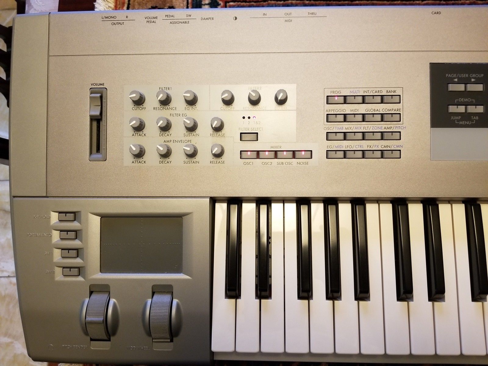 MATRIXSYNTH: KORG Z1 MULTI OSCILLATOR SYNTHESIZER w/ Original Box