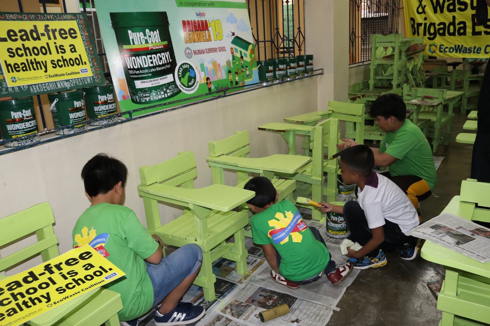 Brigada Eskwela 2019: Lead Safe Paints for Healthy Schools