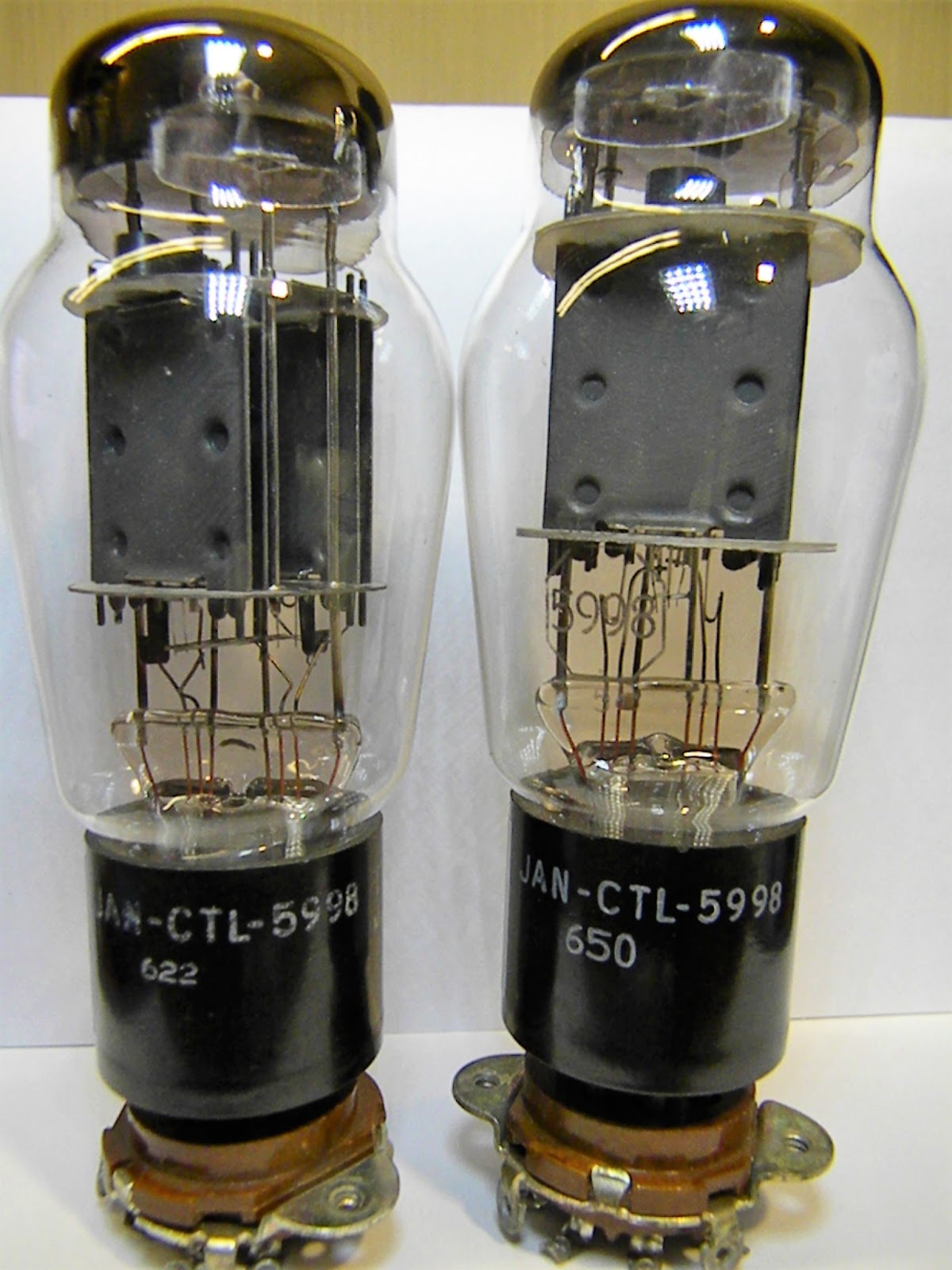 NOS Tube Store: TUNG-SOL JAN 5998 Matched Pairs