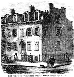 Daytonian in Manhattan: The Lost James Monroe House - Prince and ...