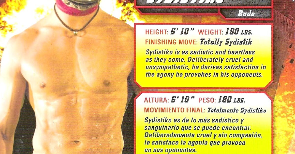 3B's Toy Hive: Lucha Libre USA, Sydistiko - Review