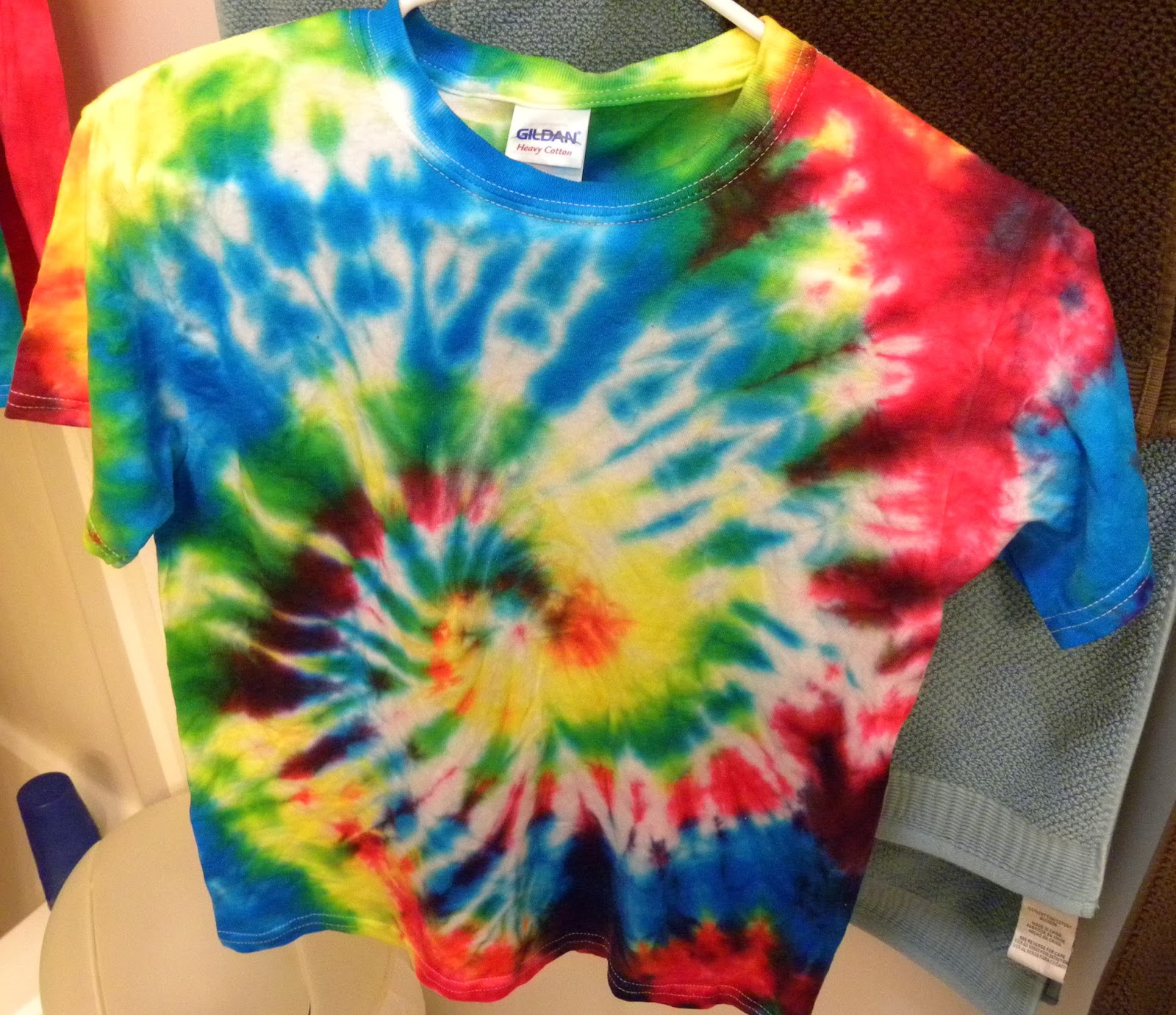 Grammie Q's: Christmas Trees and Tie Dye