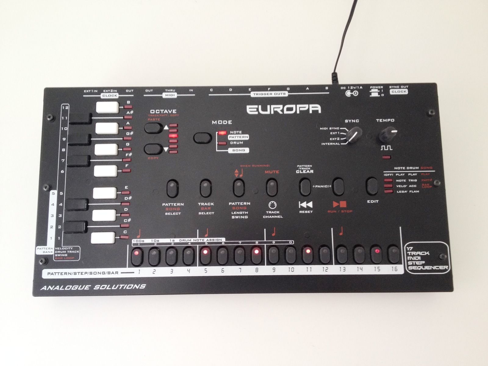 MATRIXSYNTH: Analogue Solutions Europa Sequencer