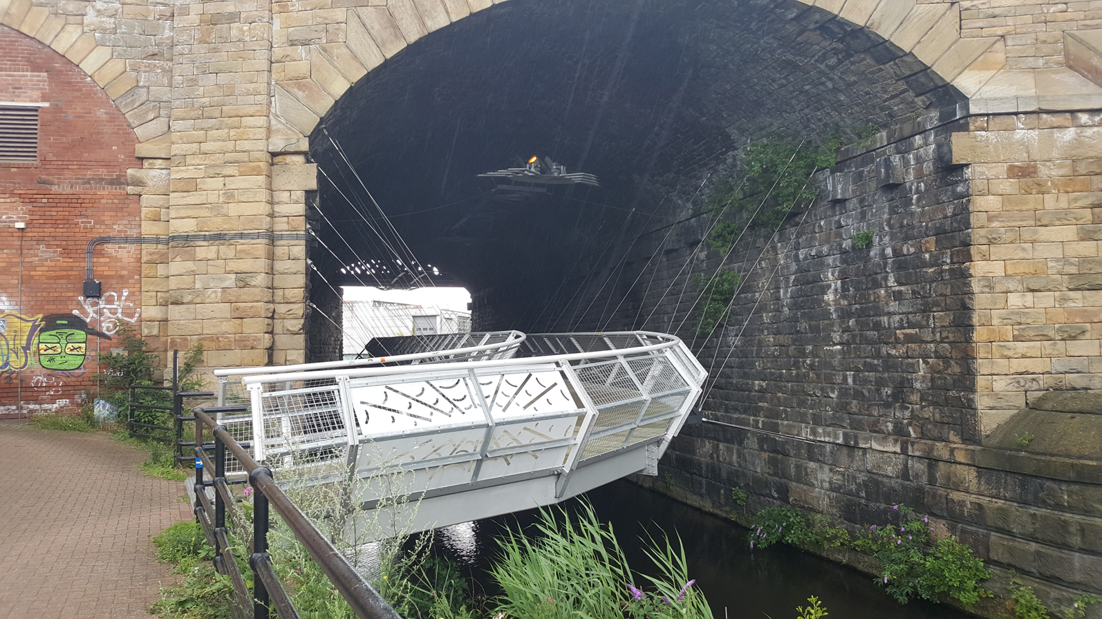 The Happy Pontist: Yorkshire Bridges: 12. Cobweb Bridge, Sheffield