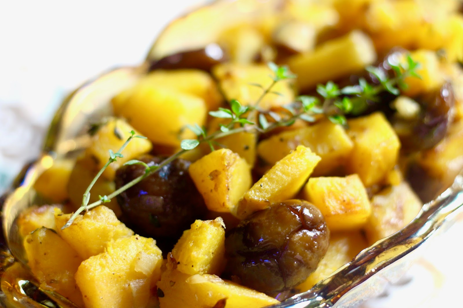 Pumpkin with Chestnuts & Shallots – Diary of a Mad Hausfrau