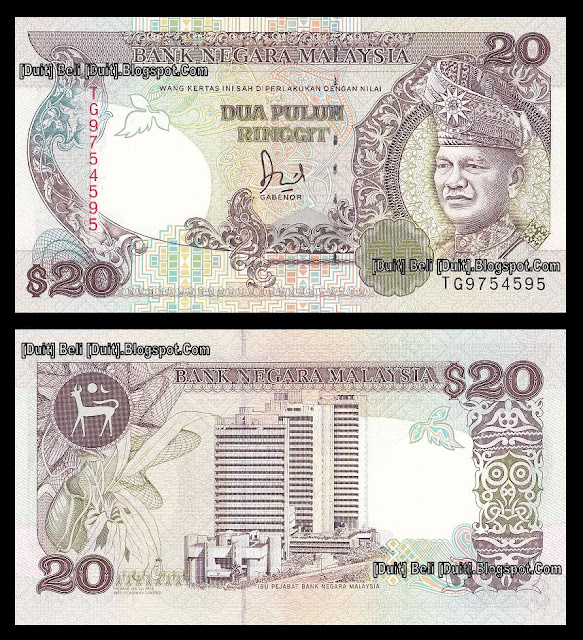 [Duit] Beli [Duit].Blogspot.Com: KOLEKSI PERIBADI - DUIT KERTAS RM20.00 ...
