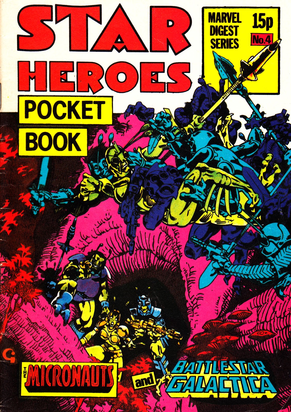 STARLOGGED - GEEK MEDIA AGAIN: 1980: STAR HEROES POCKET BOOK (Marvel UK)