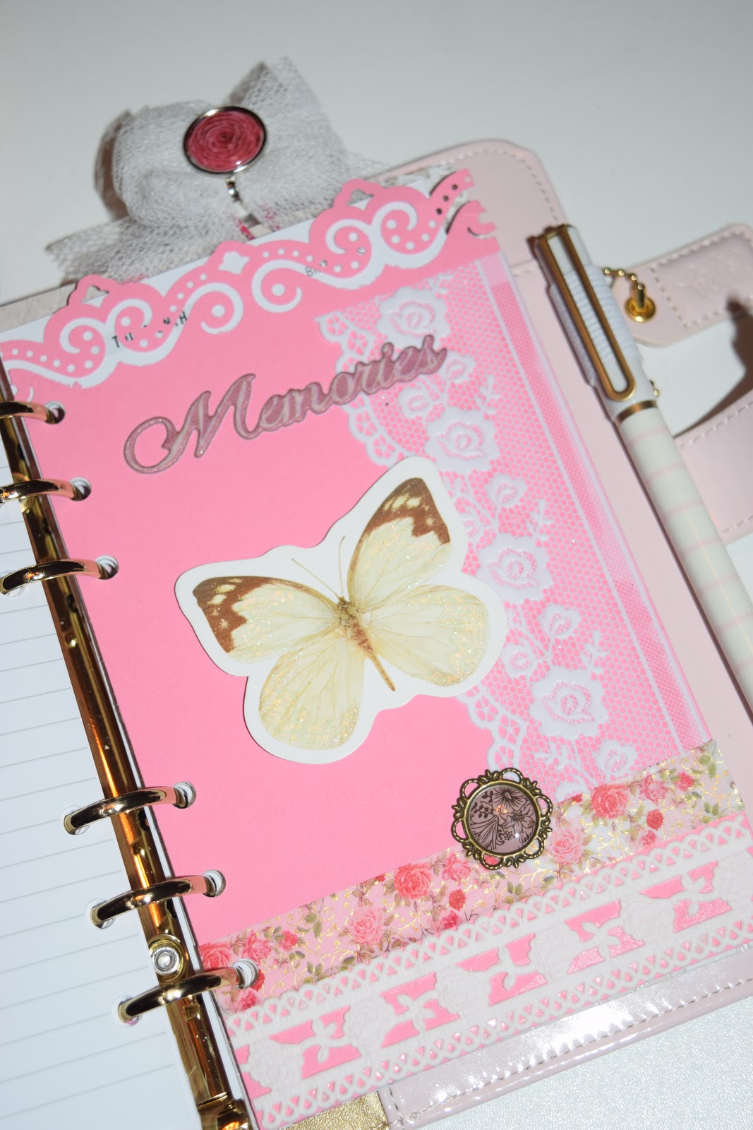 Shireece Planner: Décorer son planner shabby chic [Set up planner #1]
