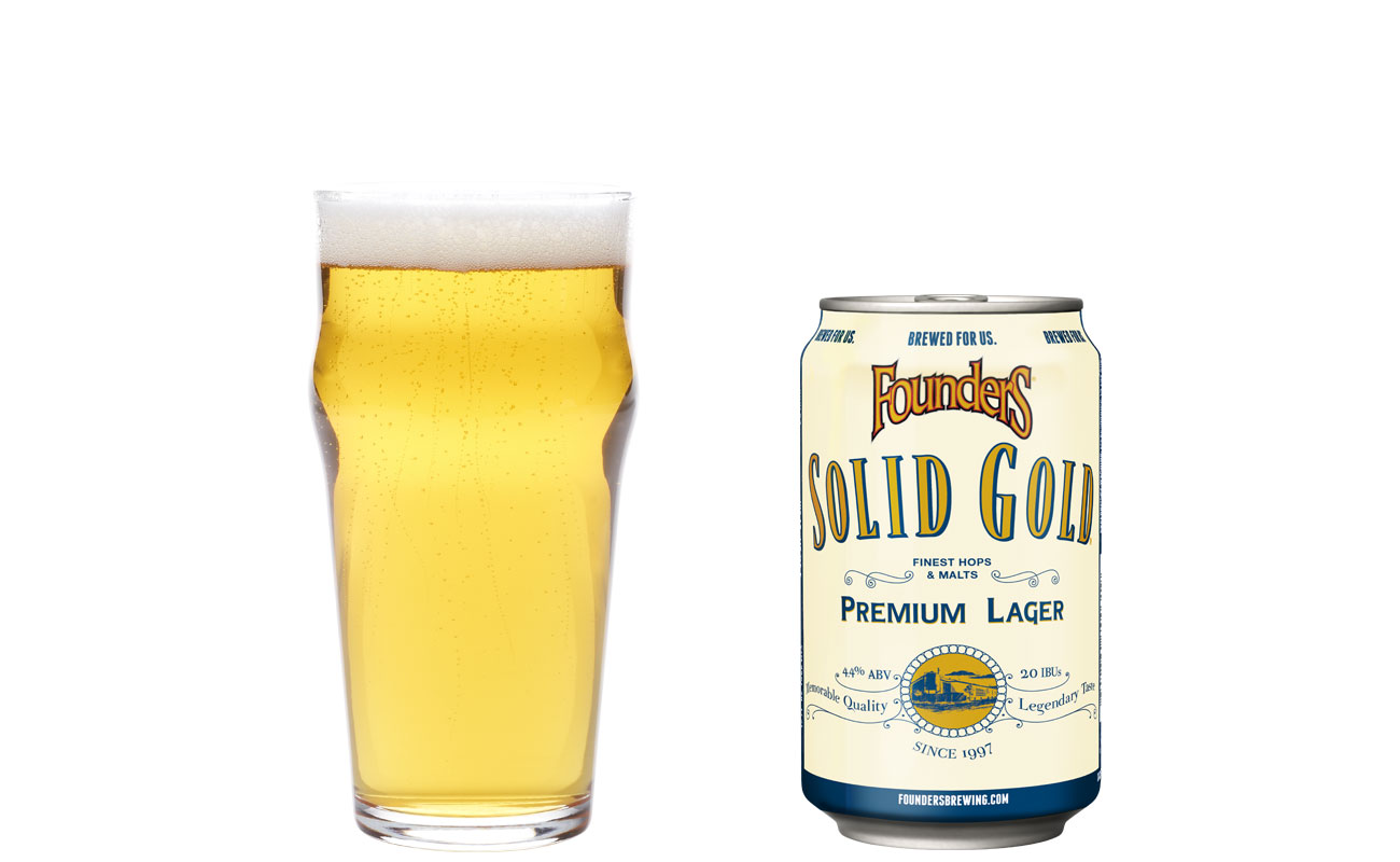 The Wine and Cheese Place: Founders Solid Gold Lager