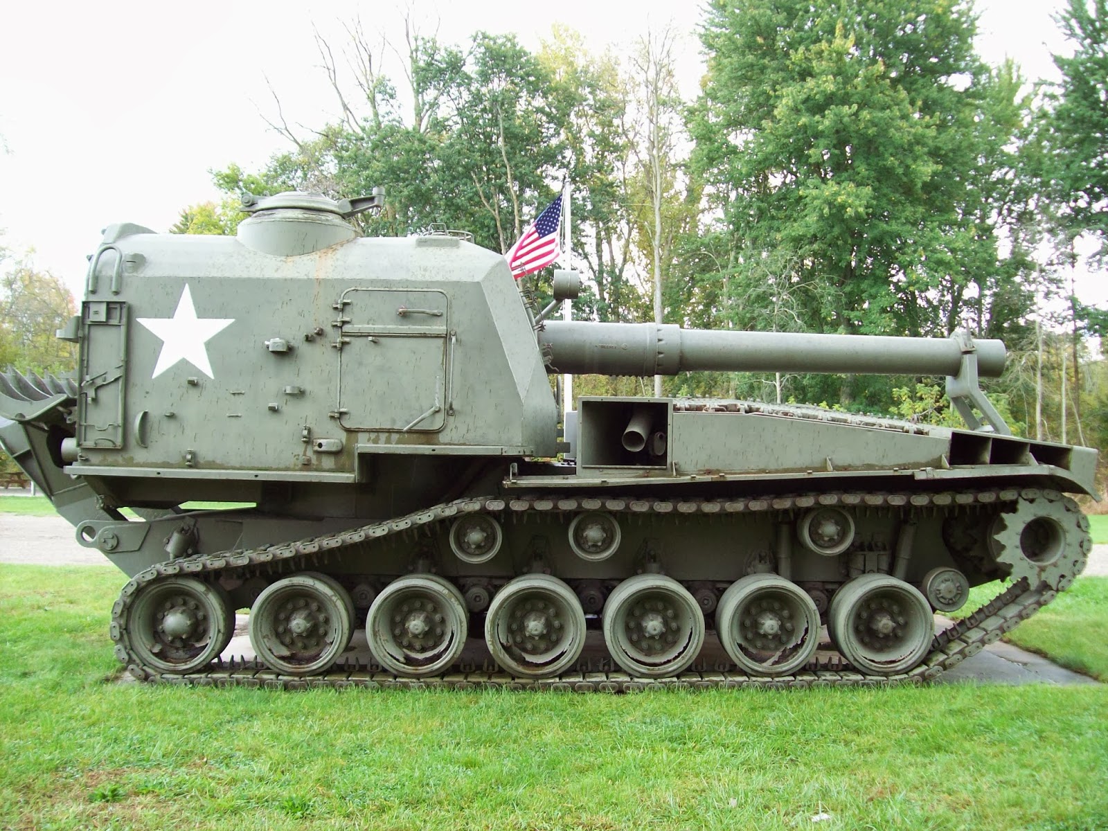 The Tank and AFV Blog: M55 in Nashville MI