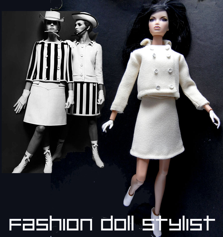 Fashion Doll Stylist: Back to the Future: Homage to Andre Courreges