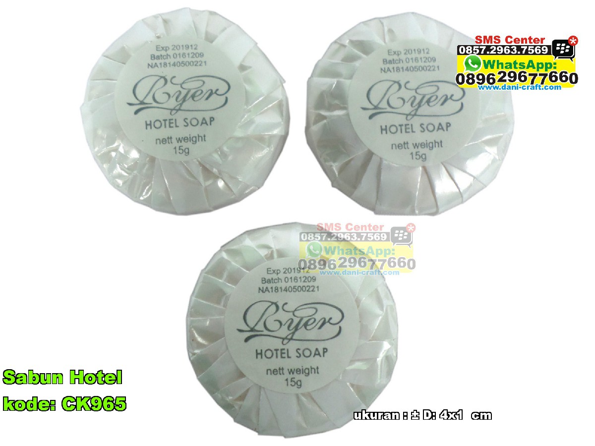 Sabun Hotel | Souvenir Pernikahan