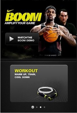 the burn within : burning calories one at a time!: Nike BOOM!