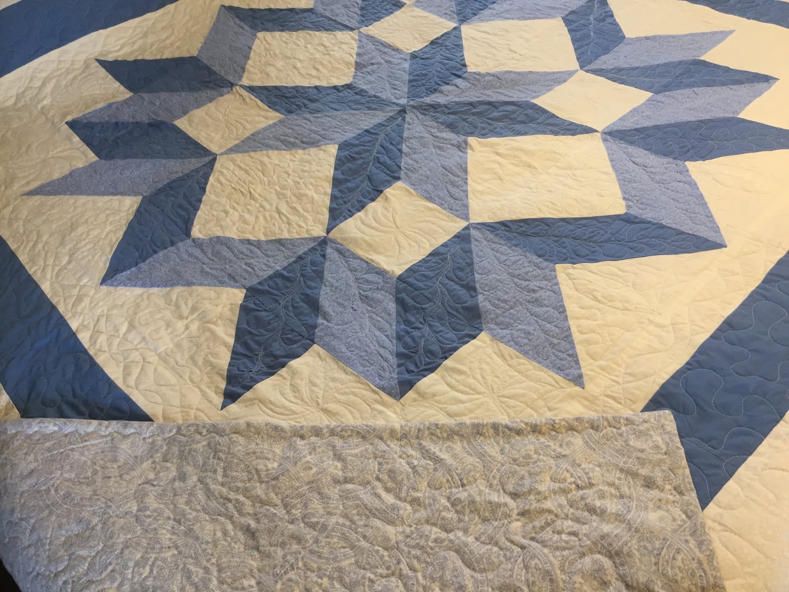 Deerecountry Quilts : Carpenter's Star Quilt