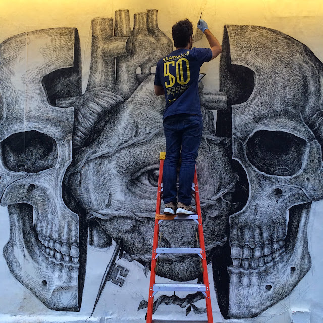 Alexis Diaz paints a new mural in New York City – StreetArtNews