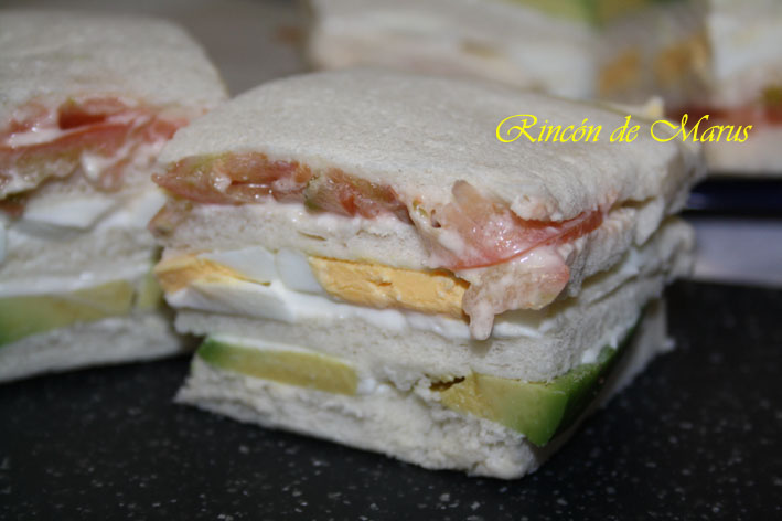 RINCÓN DE MARUS: SANDWICHES TRIPLES PERUANOS